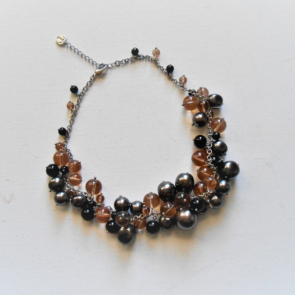 Beaded Statement Necklace - Gem